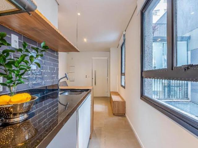 Excelente apartamento para venda em Vila Nova Conceição com 1 quarto, sendo 1 suíte, 38m²