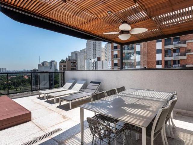 Excelente cobertura para venda em Morumbi com 1 quarto, sendo 1 suíte, 140m² remaxares#UB6XN