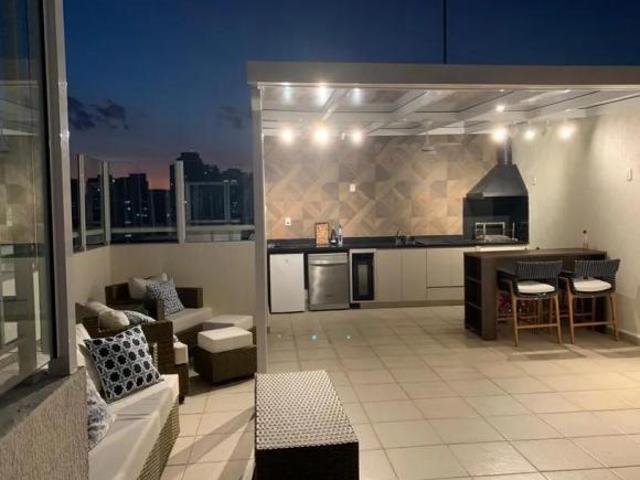 Atraente cobertura para venda em Santo Amaro com 2 quartos, sendo 1 suíte, 114m² giseleboassaly#CU