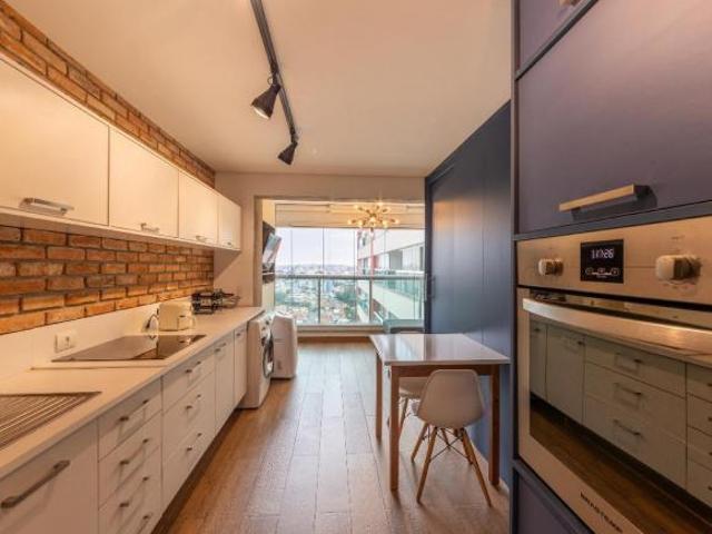 Deslumbrante studio para venda em Campo Belo com 1 quarto, 34m²