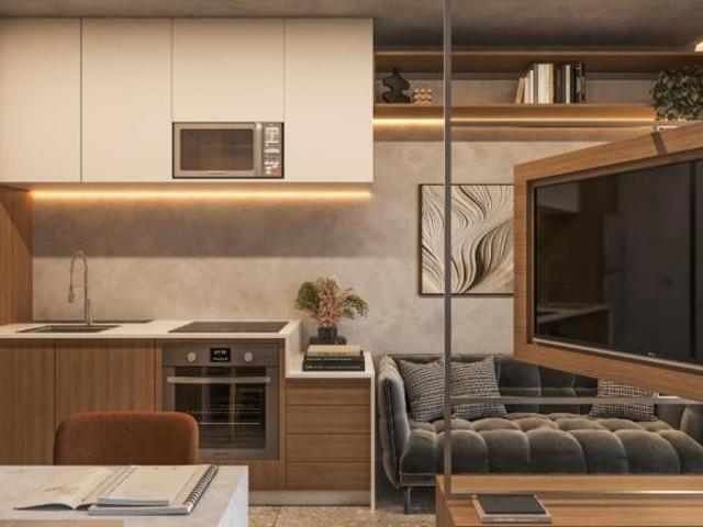 Atraente studio para venda em Centro com 1 quarto, 26m²