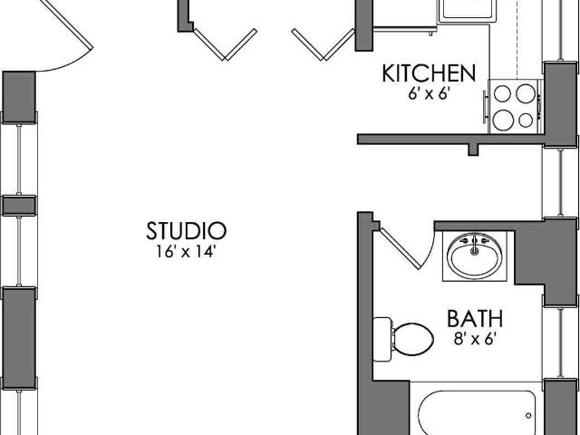 Atrio Boston 1 Bedroom Apartment for Rent at 18 Haviland St, Boston, MA 02115 Fenway Kenmore Audubon Circle Longwood