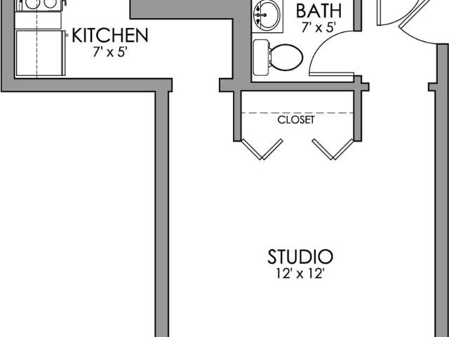Atrio Boston Studio Apartment for Rent at 18 Haviland St, Boston, MA 02115 Fenway Kenmore Audubon Circle Longwood