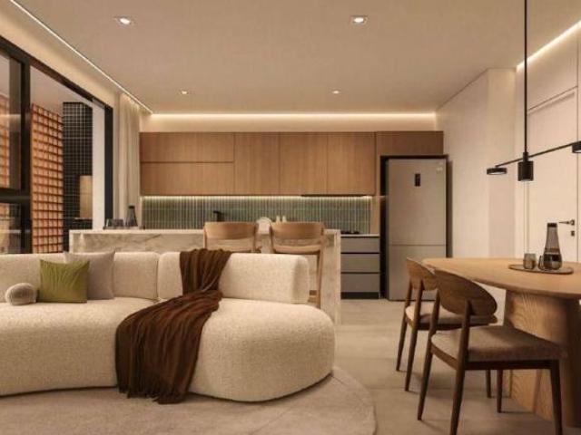 Atto Apto 60m² 2 quartos, sacada gourmet e 1 vaga no Ahú