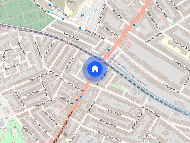 Attractive one bed, Tooting/Colliers Wood borders