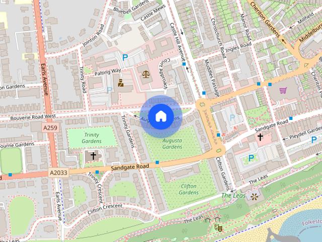 Augusta Gardens, Folkestone, Kent, CT20