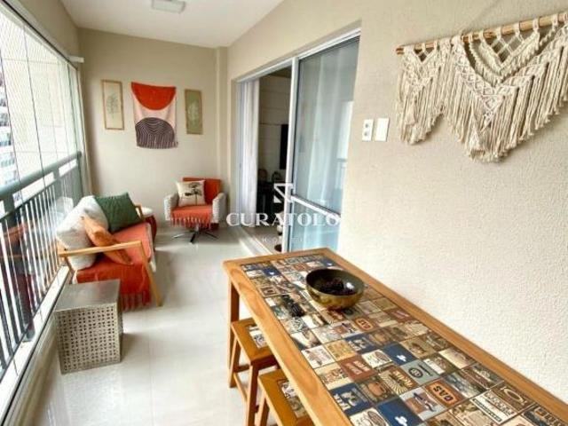 Auge Home Resort SBC Apartamento à venda com 106 m², 3 quartos, 2 vagas e varanda gourmet no Centr