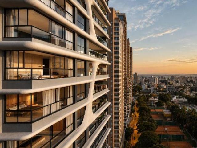 Auro Authentic no Marista, 264 m²com varanda, piscina e vista definitiva