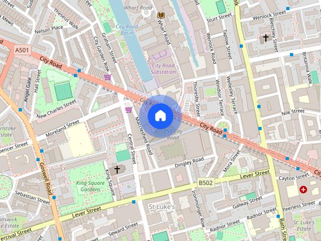 Aurora Apartments, 2 Bollinder Place, 250 City Road, EC1V