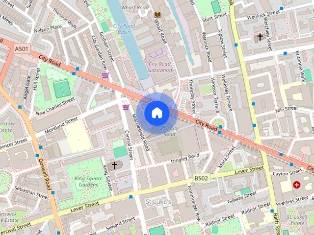 Aurora Apartments, 2 Bollinder Place, 250 City Road, EC1V