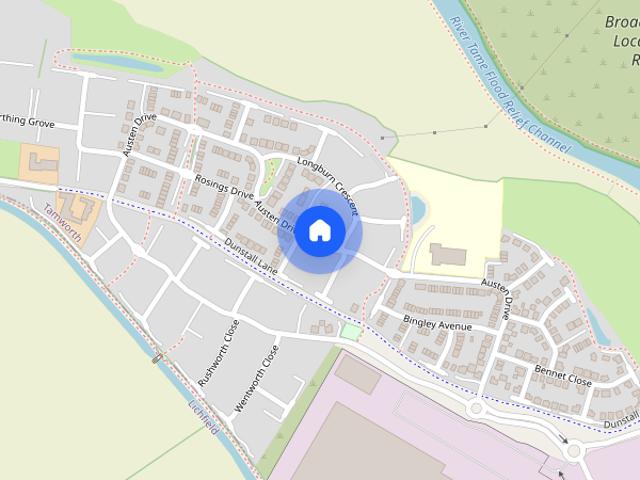 Austen Drive, Tamworth, Staffordshire, B78