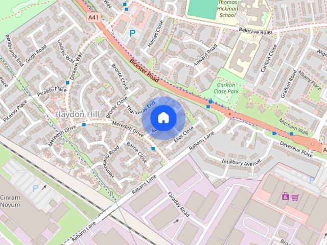 Austen Place, Aylesbury, HP19