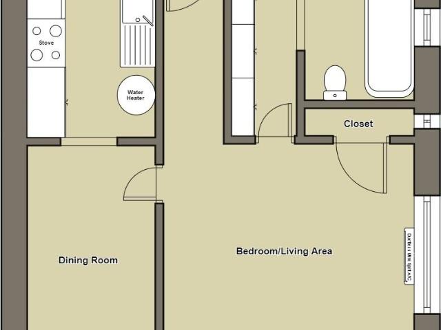 Austin St 1414 Studio Apartment for Rent at 1414 Austin St, Houston, TX 77002 Downtown Houston