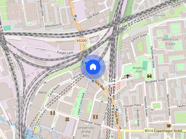 Author Kings Cross, 180 A York Way, London