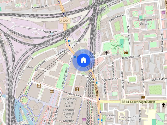 Author Kings Cross, York Way, London, N1