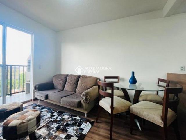 Auxiliadora Predial vende apartamento de um quarto mobiliado no Bairro Rondônia em Novo Hamburgo