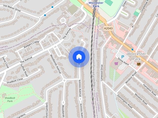Avon Close, WORCESTER PARK