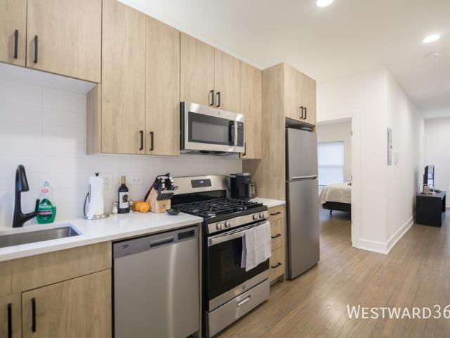 AVAILABLE FOR 7/15 Fully Rehabbed 1bd/1bth with WD in Unit + Balcony!
