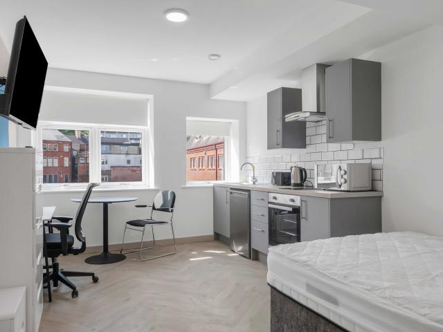 Available from September 2026, this beautifully designed studio apartment offers modern, self contained living within a newly built development