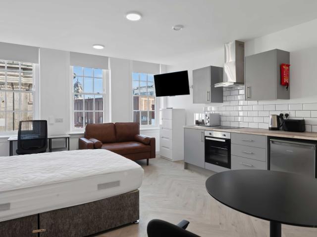 Available from September 2026, this beautifully designed studio apartment offers modern, self contained living within a newly built development