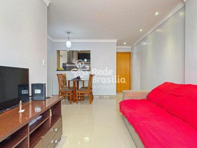 Avenida Parque Águas Claras, Apartamento reformado à venda com 3 quartos, Residencial Parque das Águ