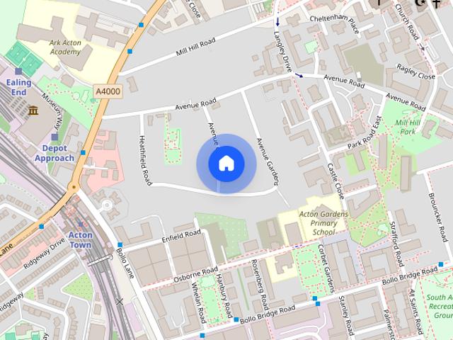 Avenue Crescent, W3