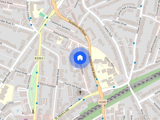 Avenue Elmers, Surbiton, KT6