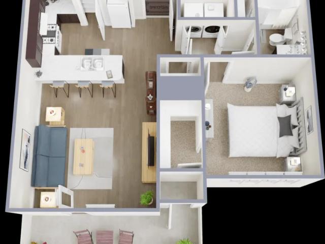 Avenue on 34th 1 Bedroom Apartment for Rent at 2136 W 34th St, Houston, TX 77018 Oak Forest Garden Oaks