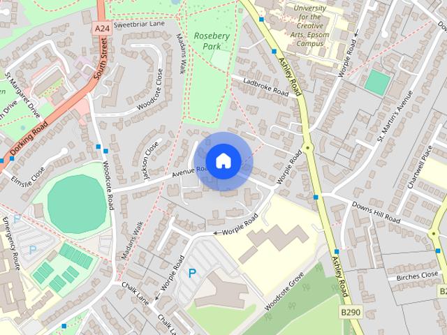 Avenue Road, Epsom, Surrey, KT18