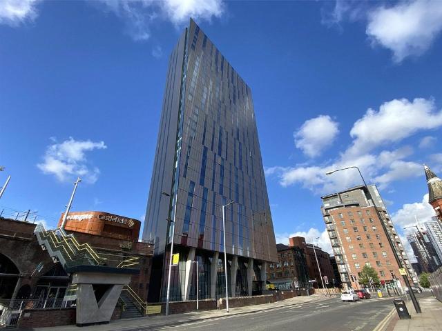 Axis Tower, 9 Whitworth Street West. 2 bed apartment to rent £1,800 pcm £415 pw