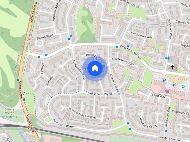 Aydon Gardens, Longbenton, NE12