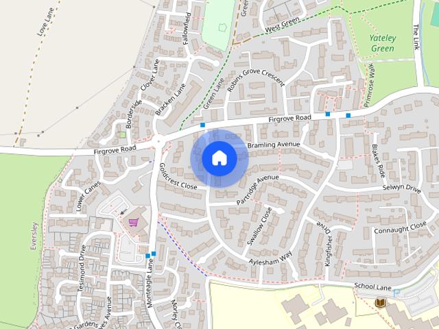 Aylesham Way, Yateley, Hampshire, GU46