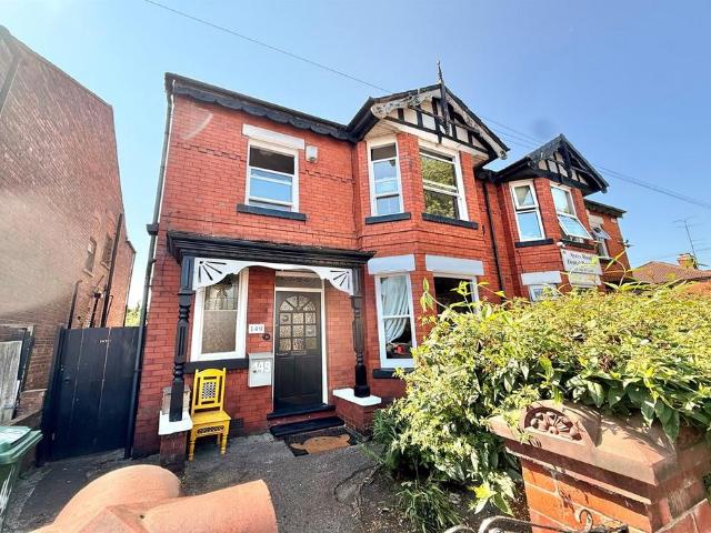 Ayres Road, Manchester 4 bed semi detached house to rent £2,750 pcm £635 pw
