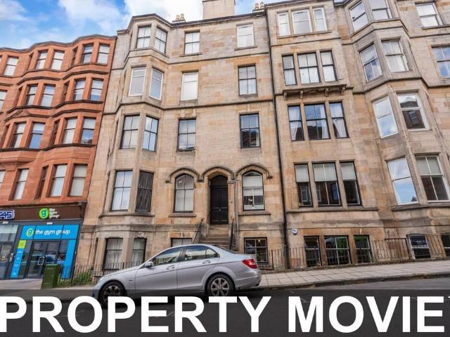 B/2, 6 Vinicombe Street, Hillhead. 2 bed apartment to rent £1,595 pcm £368 pw