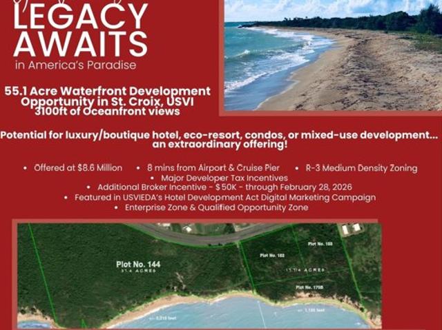 b Whim We, Saint Croix, Plot For Sale