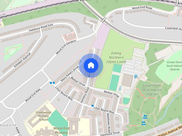 Bannister Close, Greenford, UB6