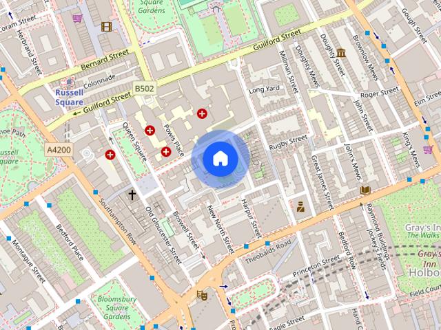Babington Court, Bloomsbury, London, WC1N