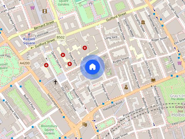 Babington Court, Bloomsbury, London, WC1N