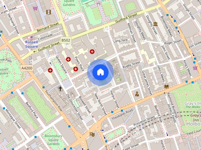 Babington Court, Bloomsbury, London, WC1N
