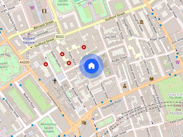 Babington Court, Bloomsbury, London, WC1N