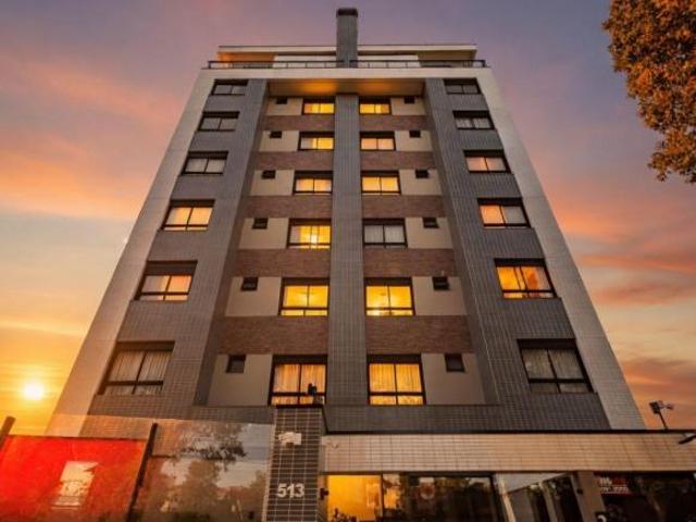 Bacacheri Apart. novo com 3 quartos sendo 1 suite varanda 1 vaga 94m² privativos