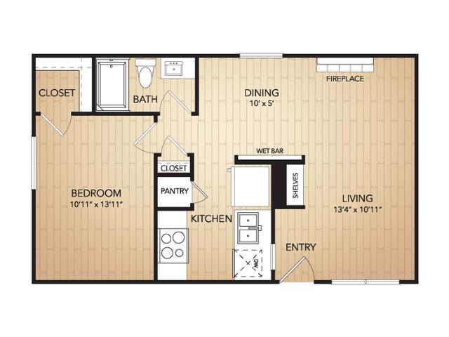 Bachman Place Apartments 1 Bedroom Apartment for Rent at 2807 Bachman Dr, Dallas, TX 75220