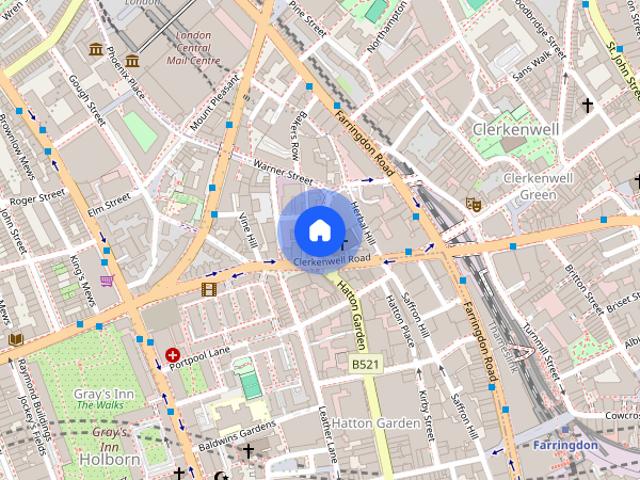 Back Hill, Farringdon, London, EC1R