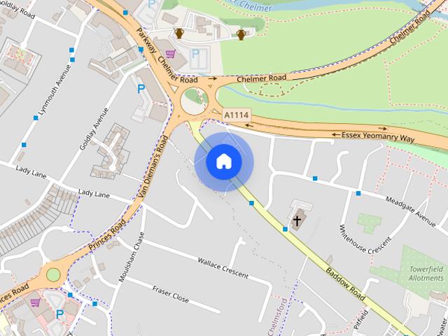 Baddow Road, Chelmsford, CM2