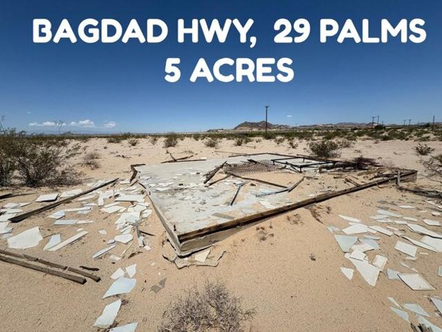 Bagdad Hwy, Twentynine Palms, Plot For Sale