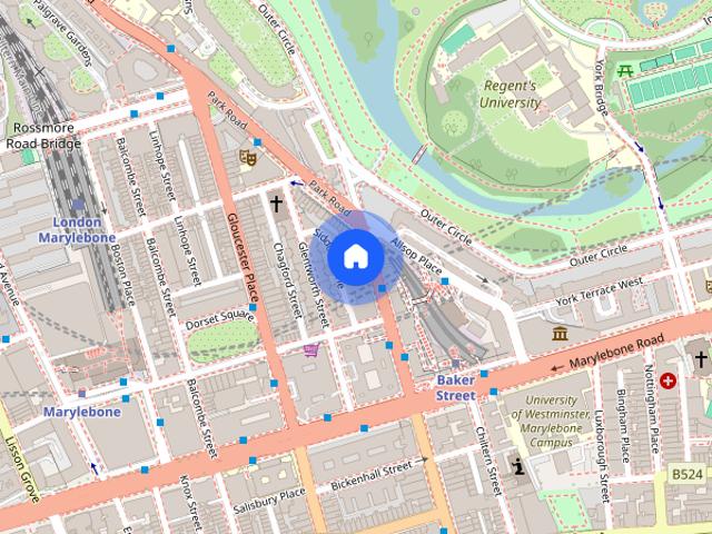 77, 219 Baker, Baker Street, Regent's Park, London