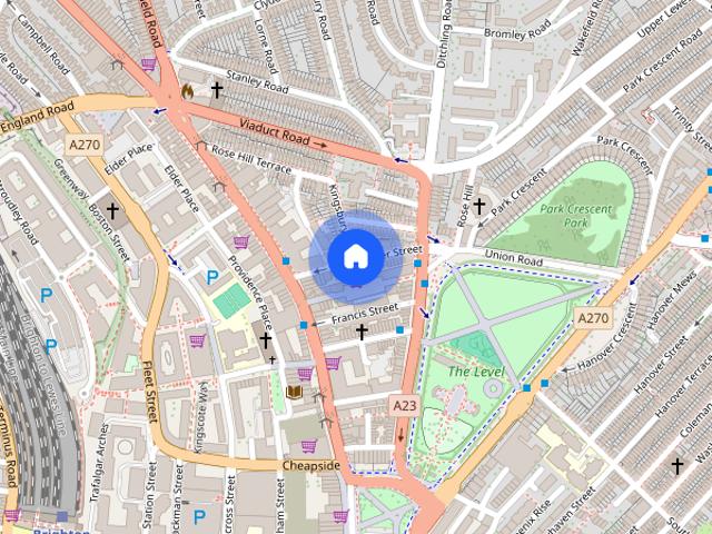 Baker Street, Brighton, BN1