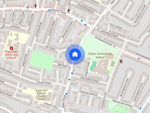 Baker Street, Enfield, Middlesex, EN1