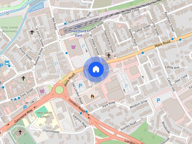 Baker Street, Hertford, Hertfordshire, SG13