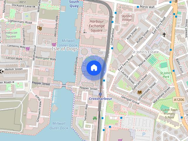Baltimore Wharf, Canary Wharf, London, E14